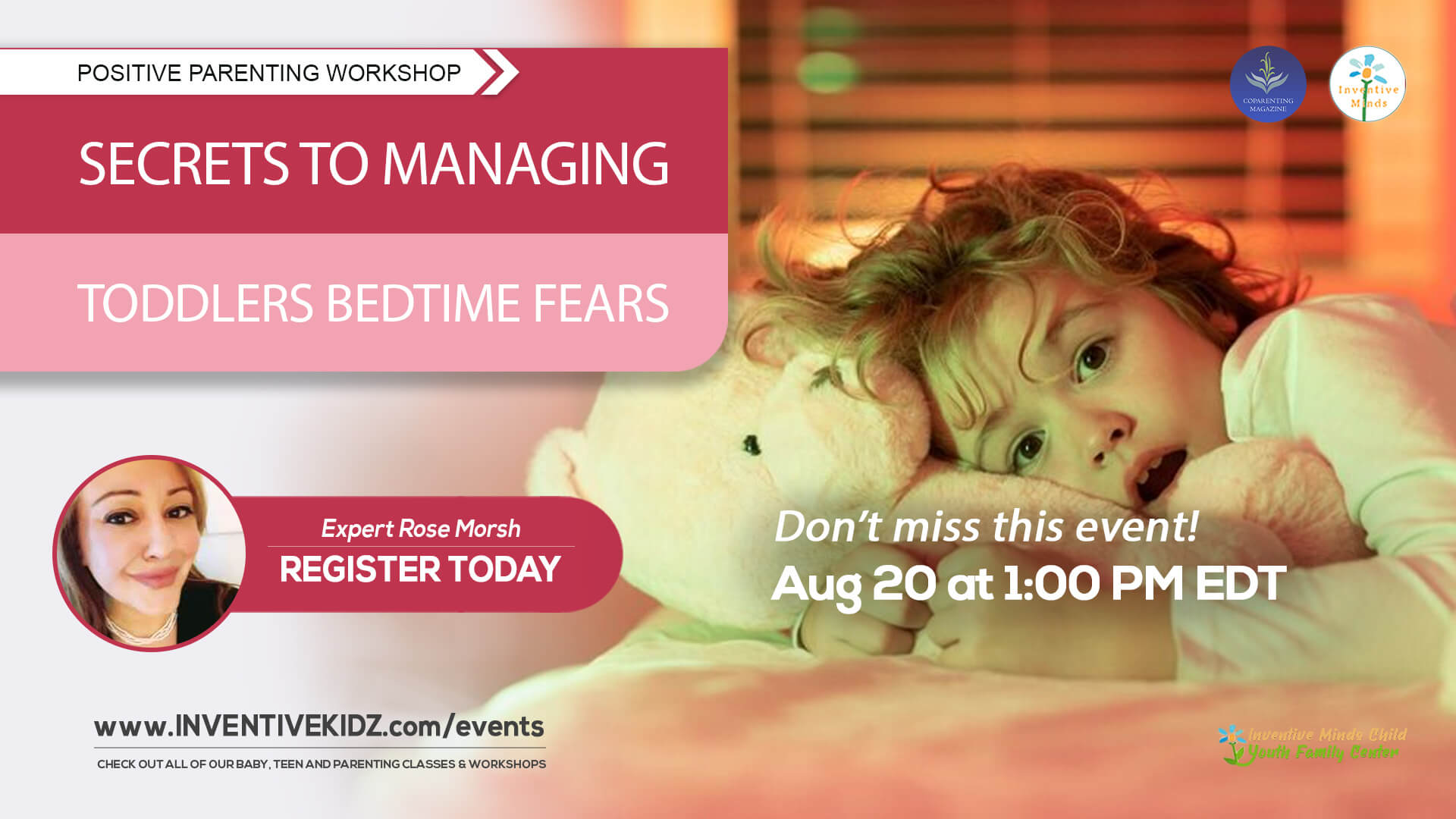 Secrets to Managing Toddlers Bedtime Fears | Inventive Minds Kidz Academy