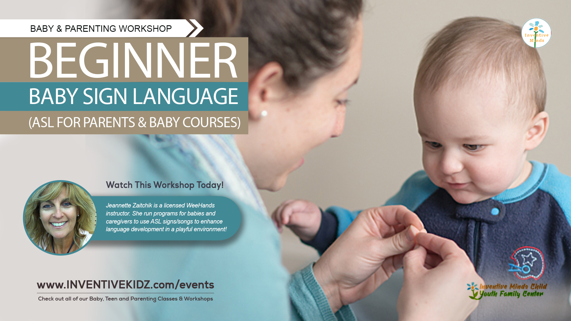 Beginner Baby Sign Language - ASL For Parents and Babies | Inventive ...