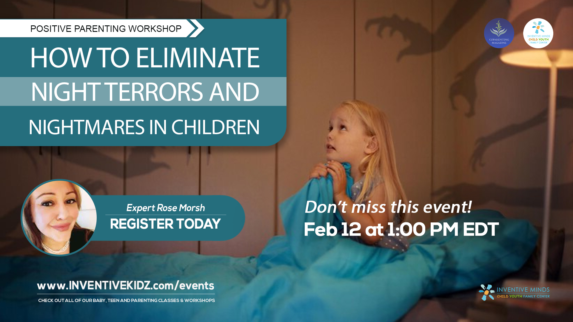 How to Eliminate Night Terrors and Nightmares in Children | Inventive ...